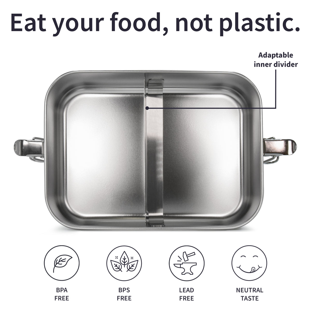 Stainless Steel Lunch Box | Eco Living | Bambaw
