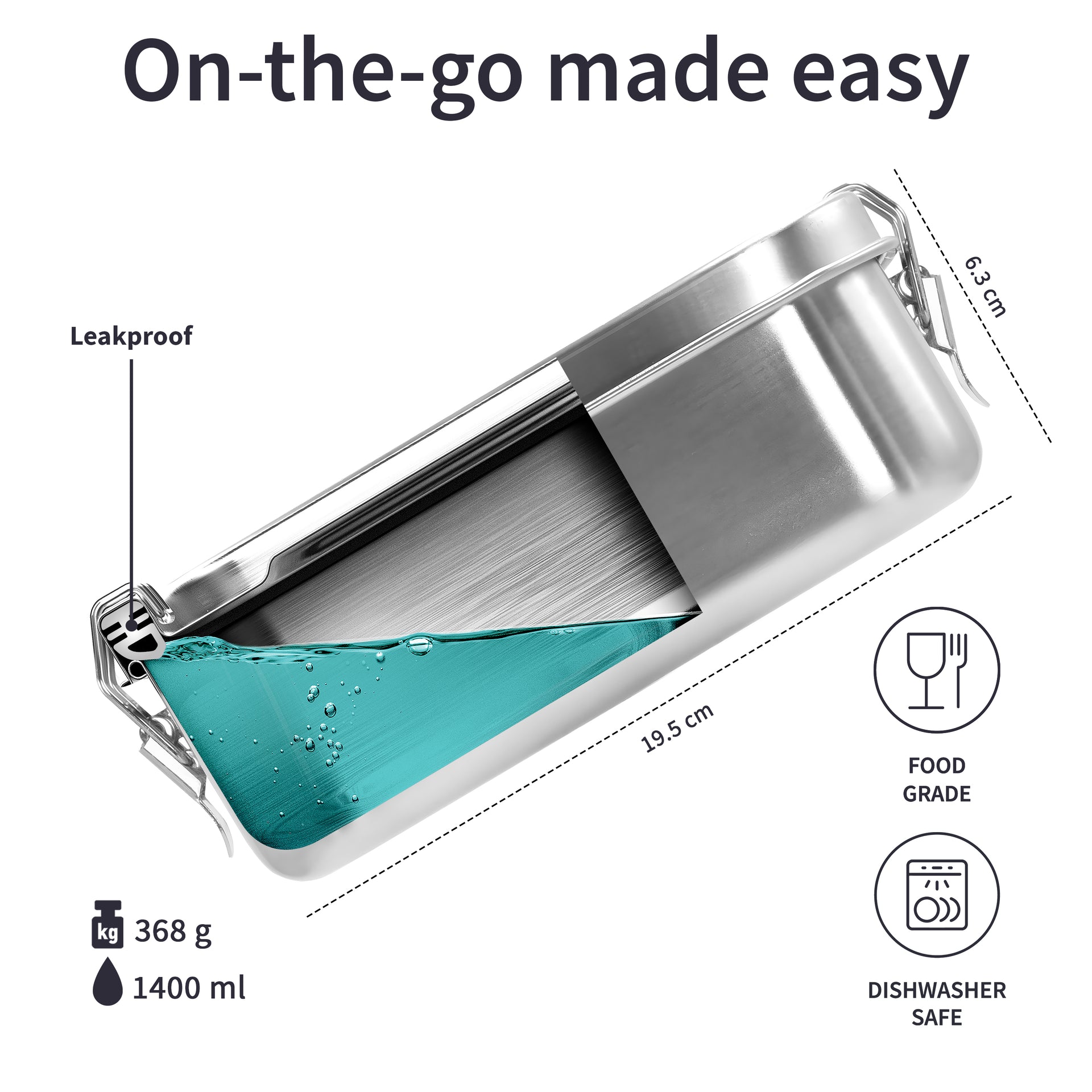 Stainless Steel Lunch Box | Eco Living | Bambaw